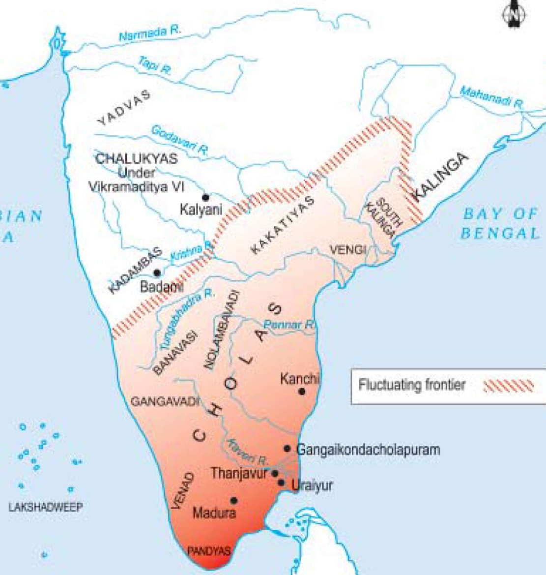 Which of these fall under the control of Imperial Cholas - Exam Yatra